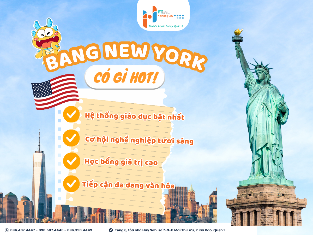 Bang New York, có gì thu hút du học sinh? – Hands On BEO